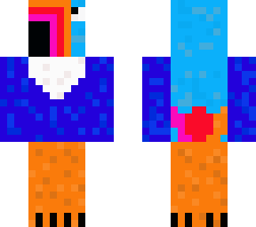 toucan sam froot loops | Minecraft Skins