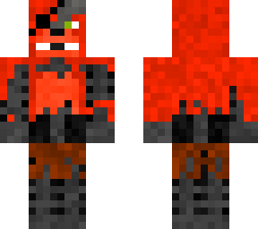 withered foxy | Minecraft Skin