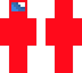 basic among us - red | Minecraft Skin