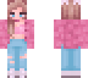 Fuzzy Sweater | Minecraft Skin