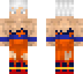 goku ultra instinct | Minecraft Skins