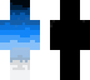 Gradient blue Skin | Minecraft Skin