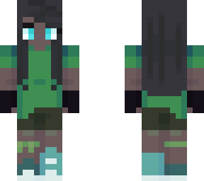 Hiking trails // girl | Minecraft Skin