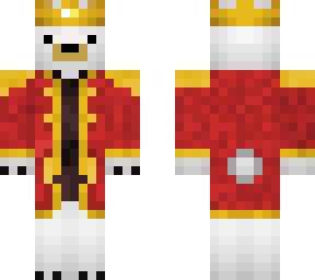 King Polar Bear | Minecraft Skin