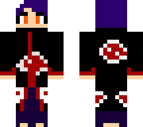 KONAN AKATSUKI | Minecraft Skin