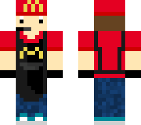 fast food worker | Minecraft Skins