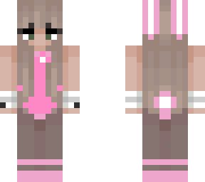 girl bunny bunnygirl rabbit playboy pink | Minecraft Skins