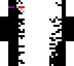 black white enderman | Minecraft Skins