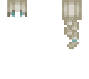 Blonde Braid Hair Base - HB | Minecraft Skin