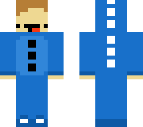 Blue Dragon Onsie | Minecraft Skin
