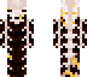 Bone serpent Nether variant | Minecraft Skin