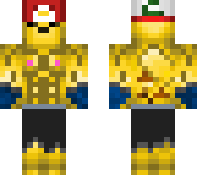 Buff Pikachu | Minecraft Skin