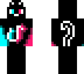 Cat Tik Tok Neon | Minecraft Skin