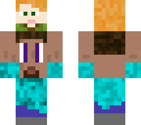 CuRsEd StEVE + AleX | Minecraft Skin