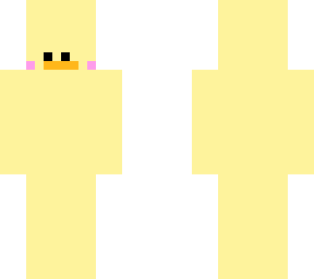 Cute Duck Base pls use it i beg you v2 | Minecraft Skin