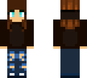 Curly Hair Girl | Minecraft Skins