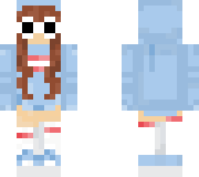 Female GeorgeNotFound (Slim) | Minecraft Skin