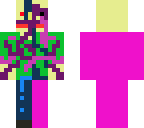 Infected Baldi | Minecraft Skin