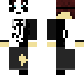 masked panda boy | Minecraft Skin