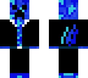 matrix blue cool preston plays creeper gamer | Minecraft Skins