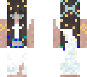 Pisces Water Goddess | Minecraft Skin