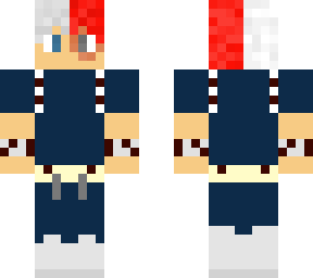 Shoto Todoroki Bnha Minecraft Skins