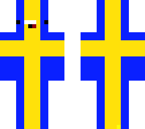 Swedish Flag | Minecraft Skin