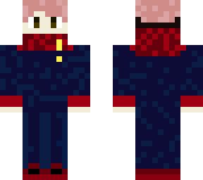 Itadori Yuji Minecraft Skins