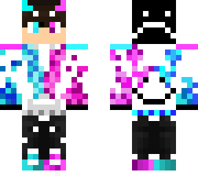 blue pink | Minecraft Skin