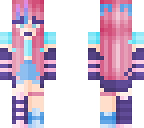 Colorful 90s - RCE | Minecraft Skin