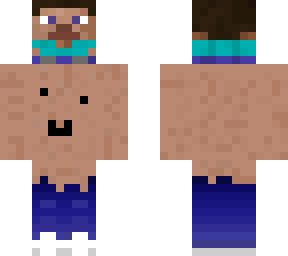Cursed Drip Steve | Minecraft Skin