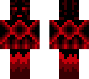 Dark Fire Demon | Minecraft Skin