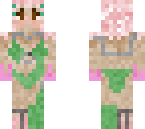 Doja Cat Hot Pink Grass Outfit | Minecraft Skin