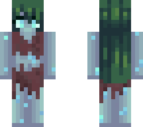 drowned girl | Minecraft Skin