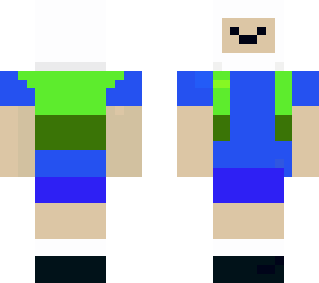 Adventure Time Finn | Minecraft Skins