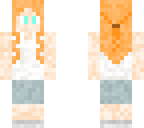 ginger girl | Minecraft Skin