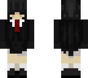 girl in suit | Minecraft Skin