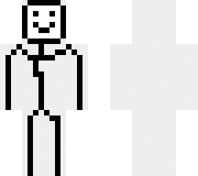 stick stickman man | Minecraft Skins