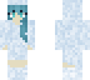 Oodie CyanWolfie Skin | Minecraft Skin