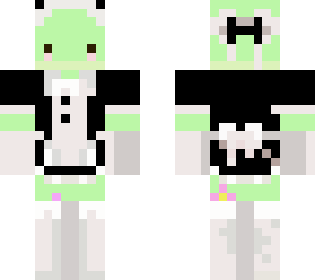 Phroggy maid | Minecraft Skin