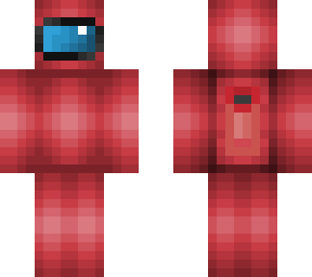Red Crewmate | Minecraft Skin