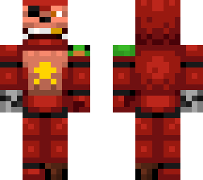 Rockstar foxy 2 | Minecraft Skin