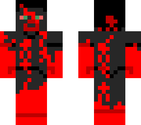 Shadow Steve (Custom) | Minecraft Skin