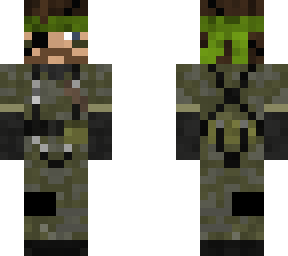 solid snake | Minecraft Skins
