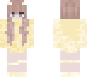 yellow girl | Minecraft Skin