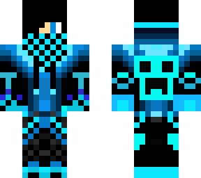 blue gamer | Minecraft Skin