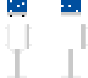 Blue mushroom | Minecraft Skin