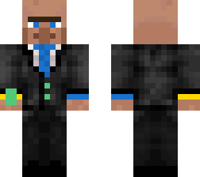 Blue Villager Suit 2.0 | Minecraft Skin
