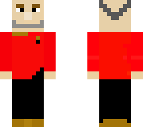 Captain Jean luc picard of the uss enterprise | Minecraft Skin