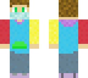 Colorblock sweater | Minecraft Skin
